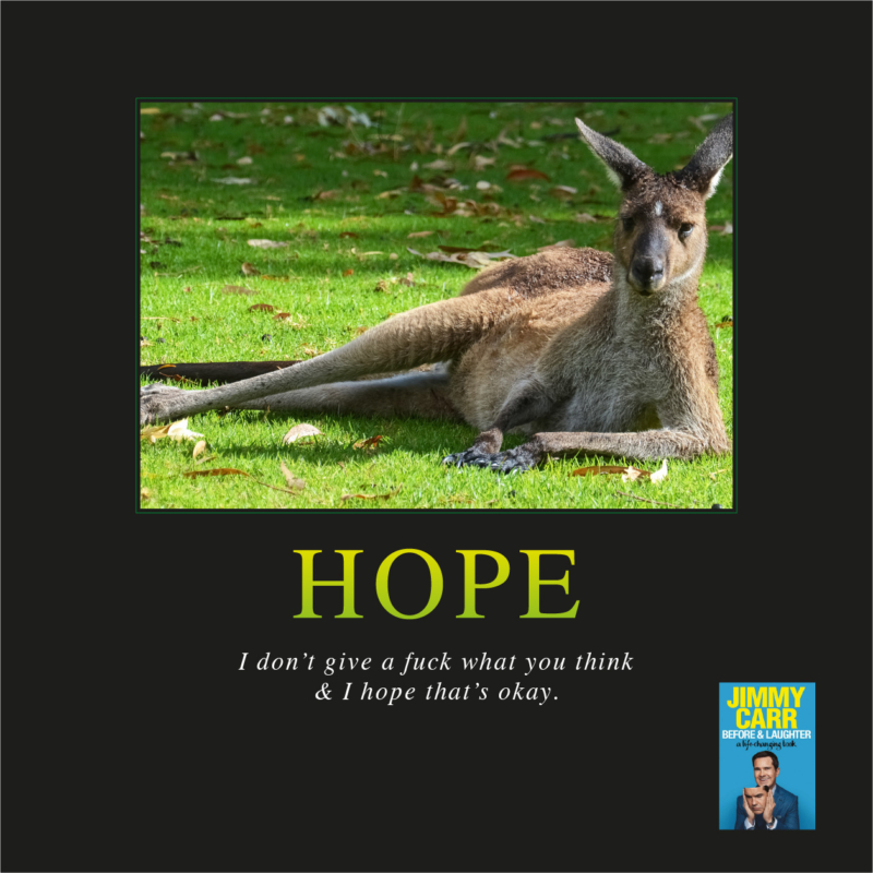 Jimmy Carr // Motivational Posters