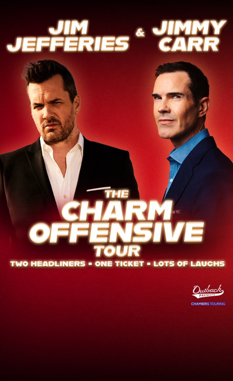 Jimmy Carr // Charm Offensive with Jim Jeffries